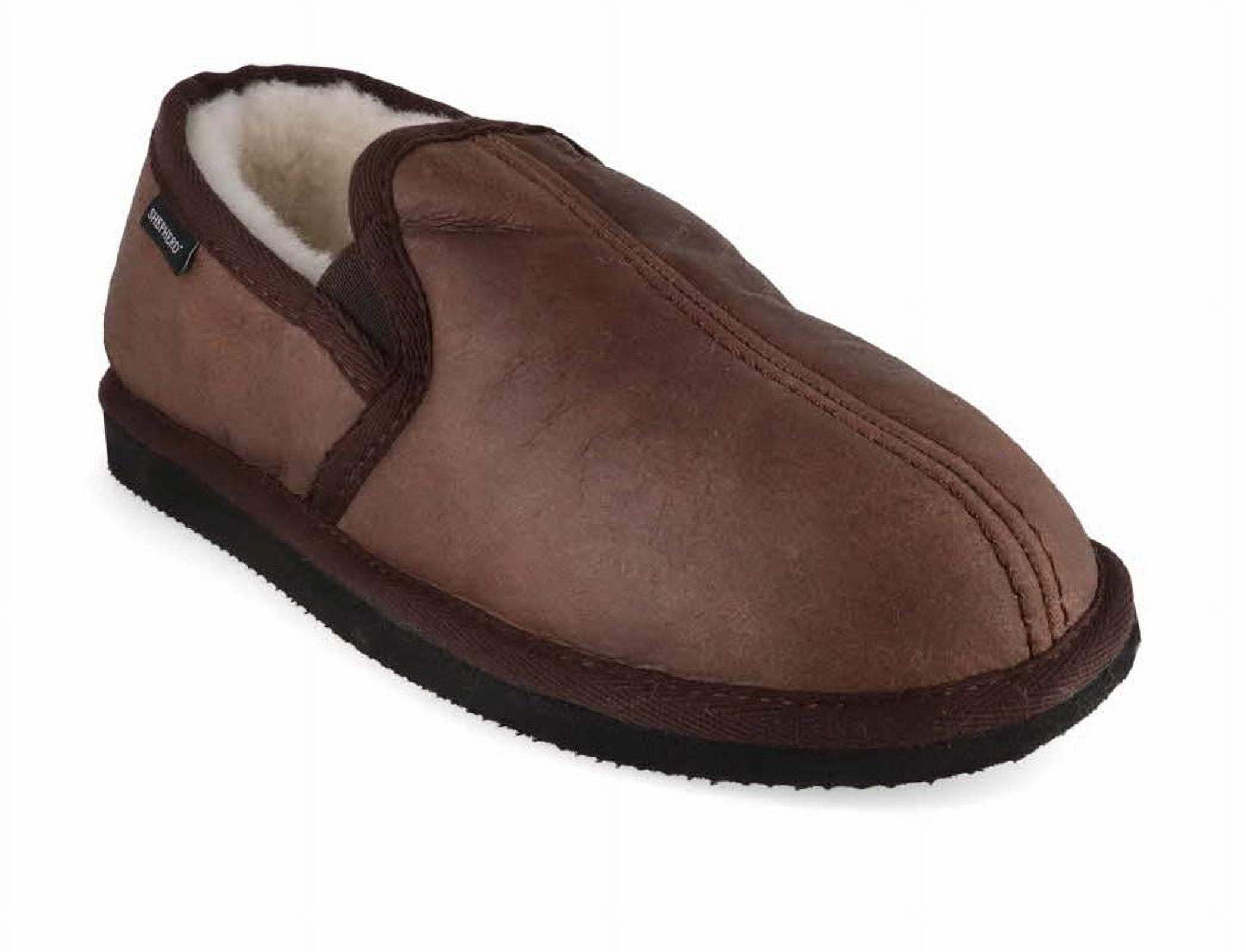 SHEPHERD Men Slippers 'Bosse', oiled antique - Walmart.com
