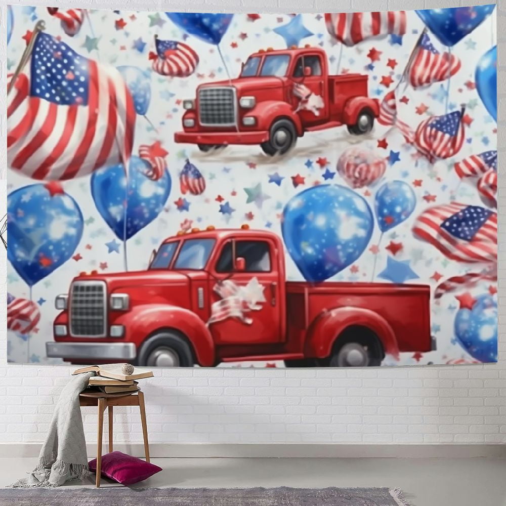 SHERONV American Flags Tapestry Wall Hanging Unique Style Graphic Art ...