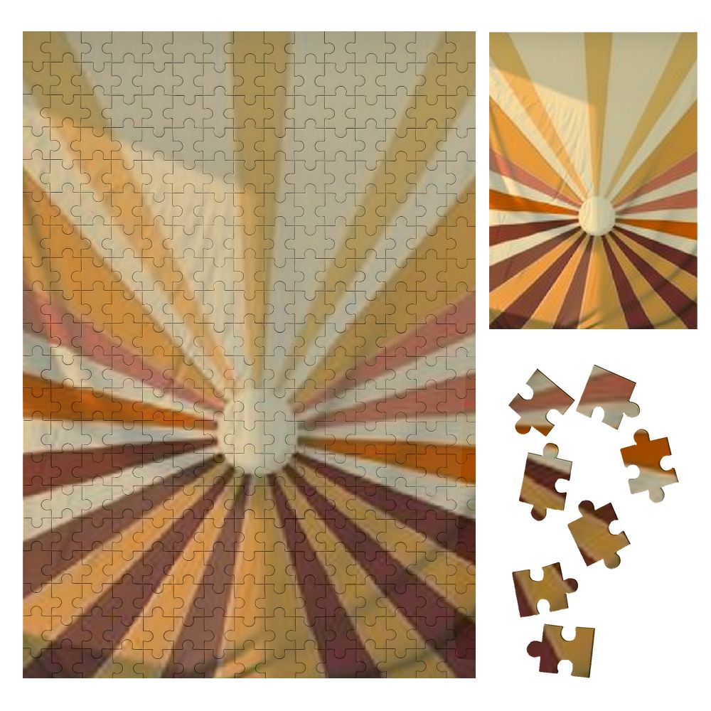 SHERONV Bauhaus Sun Art Deco Wooden Jigsaw Puzzle Vertical Challenging ...