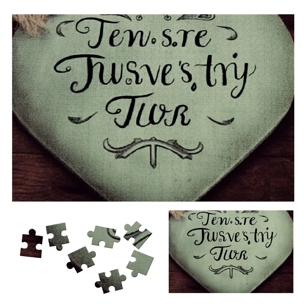 SHERONV Bible Verse Wooden Jigsaw Puzzle Leisure Game Toy Gift for ...