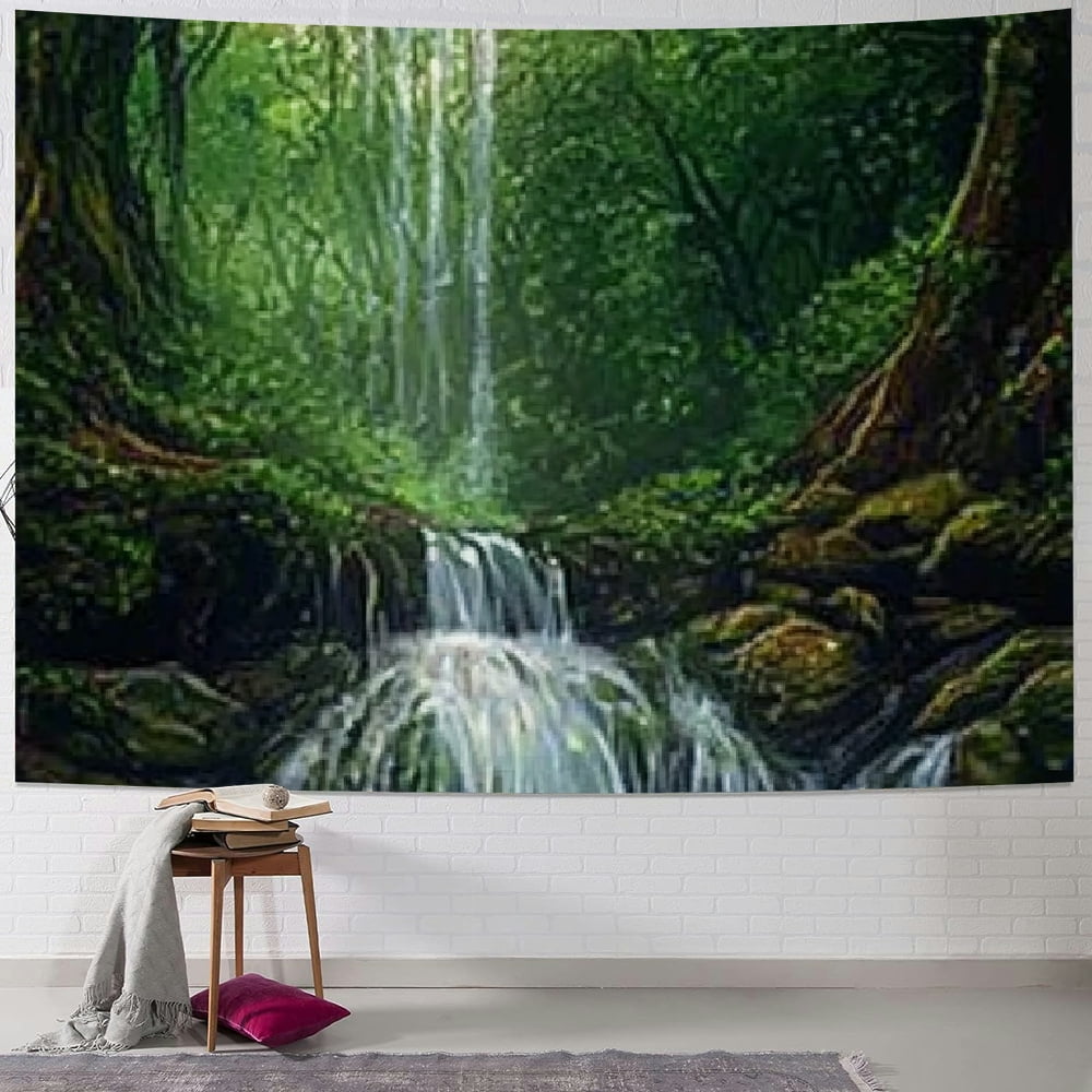 SHERONV Enchanted Forest Tapestry Fantasy Fairy Forest Landscape Bright ...