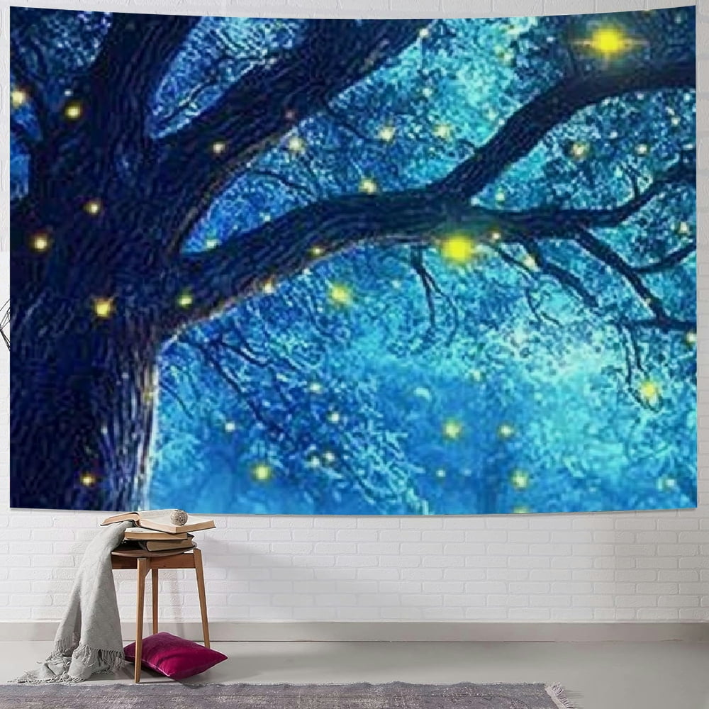SHERONV Fantasy mural fairy tree in the mysterious forest mural ...