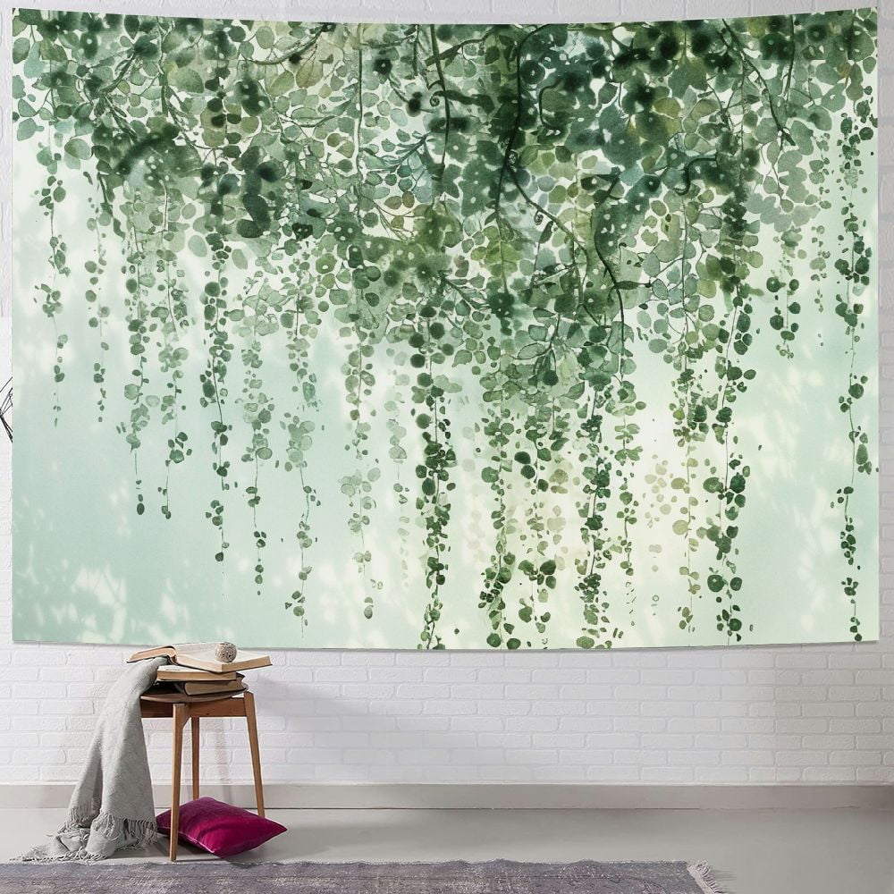 SHERONV Fine Foliage Lace Tapestry Wall Hanging Unique Style Art for ...
