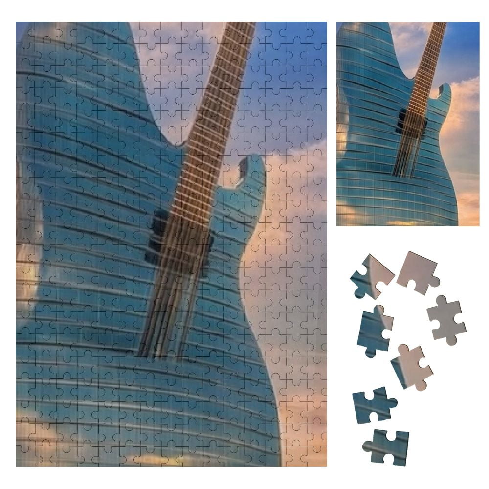 SHERONV Hypermodern Architecture Wooden Jigsaw Puzzle Vertical Style ...