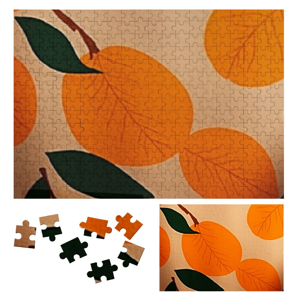 SHERONV Leaves Wooden Jigsaw Puzzle Horizontal Style for Adults and ...