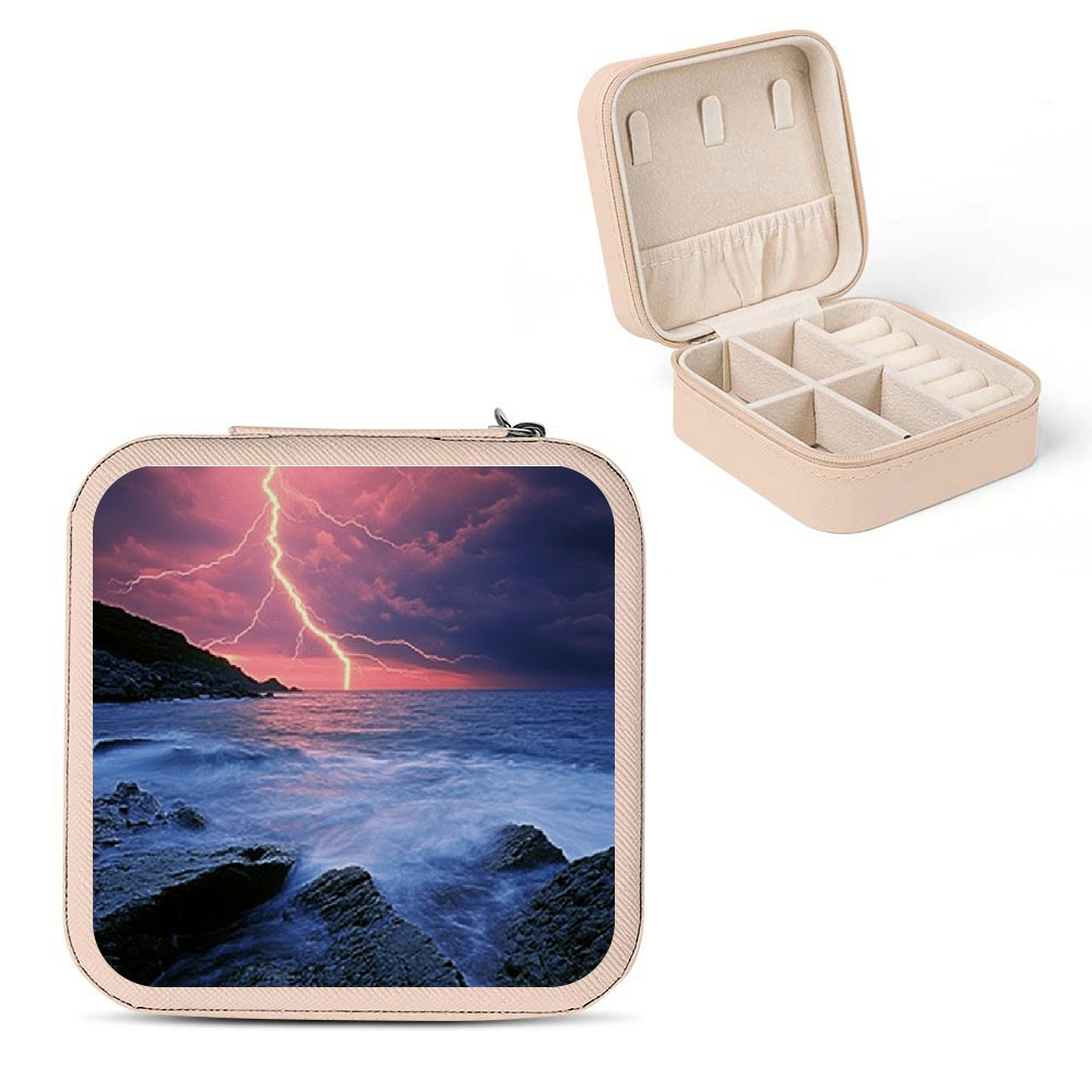 SHERONV Lightning Bolt Christmas Gifts Jewelry Box for Necklaces Rings ...
