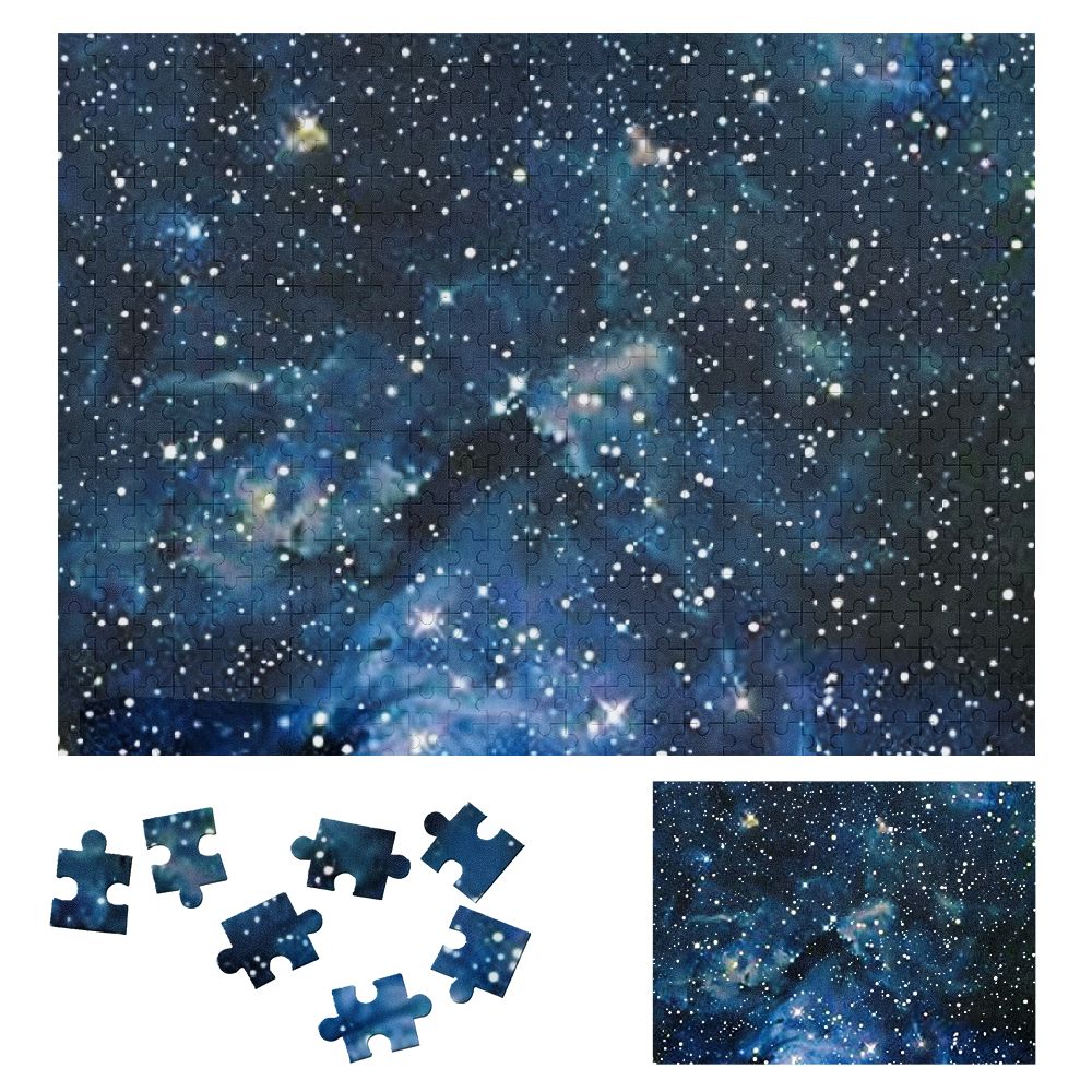 SHERONV Star Cluster Wooden Jigsaw Puzzle Leisure Game Toy Gift for Family Friends Adults and ...