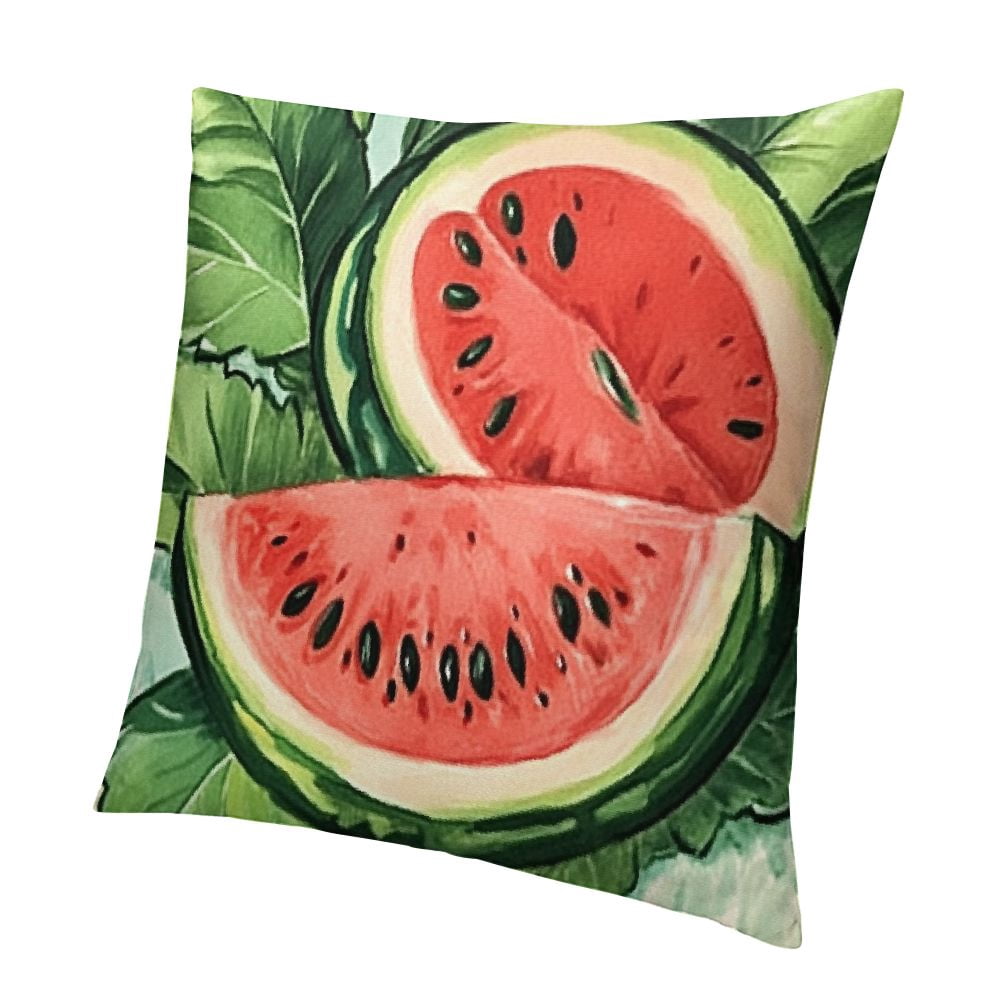 SHERONV Summer Watermelon Decorative Throw Pillow Covers Life is Sweet ...