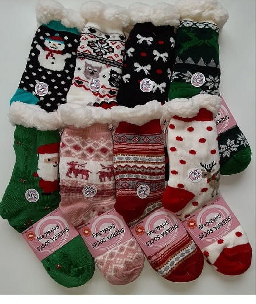 SHERPA SOCKS HOLIDAY 6 PAIR ASSORTMENT - Walmart.com
