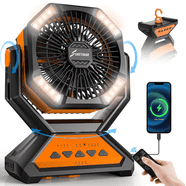 O2Cool 10 Inch Indoor/Outdoor Portable Fan, AC Adapter or Battery ...