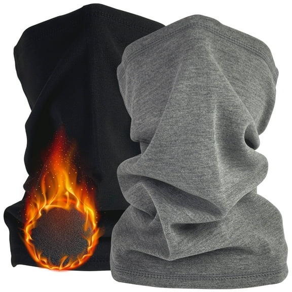 CaiYueKe Warm Knitted Hat Scarf Mask Set for Women Winter Fleece Lined ...