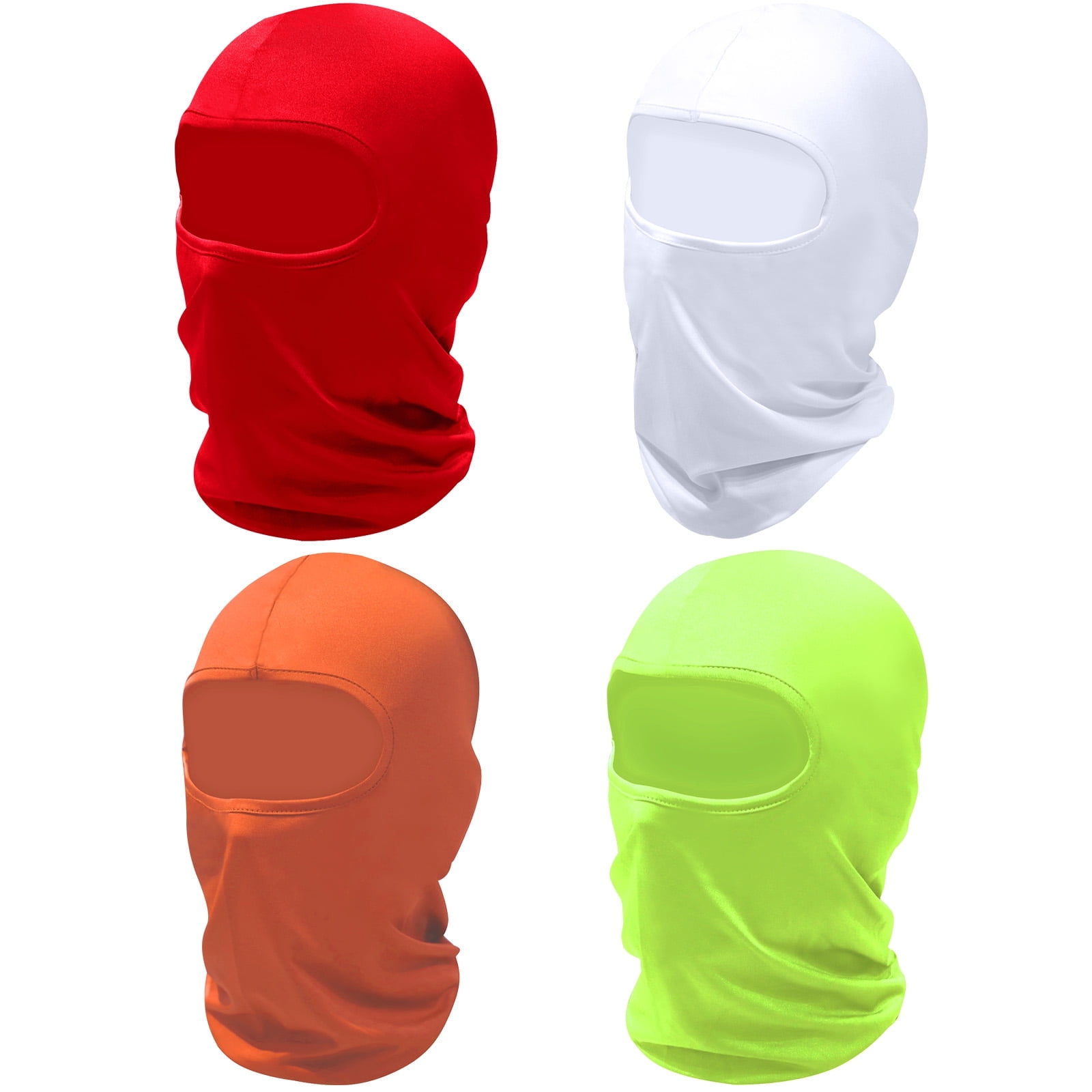 SHEVERCH 4 Pack Ski Mask for Men Women Balaclava Full Face Head Cover ...