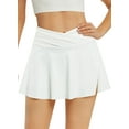 Shewin Swim Skirts For Women Flattering Sporty Tankini Bottoms Split