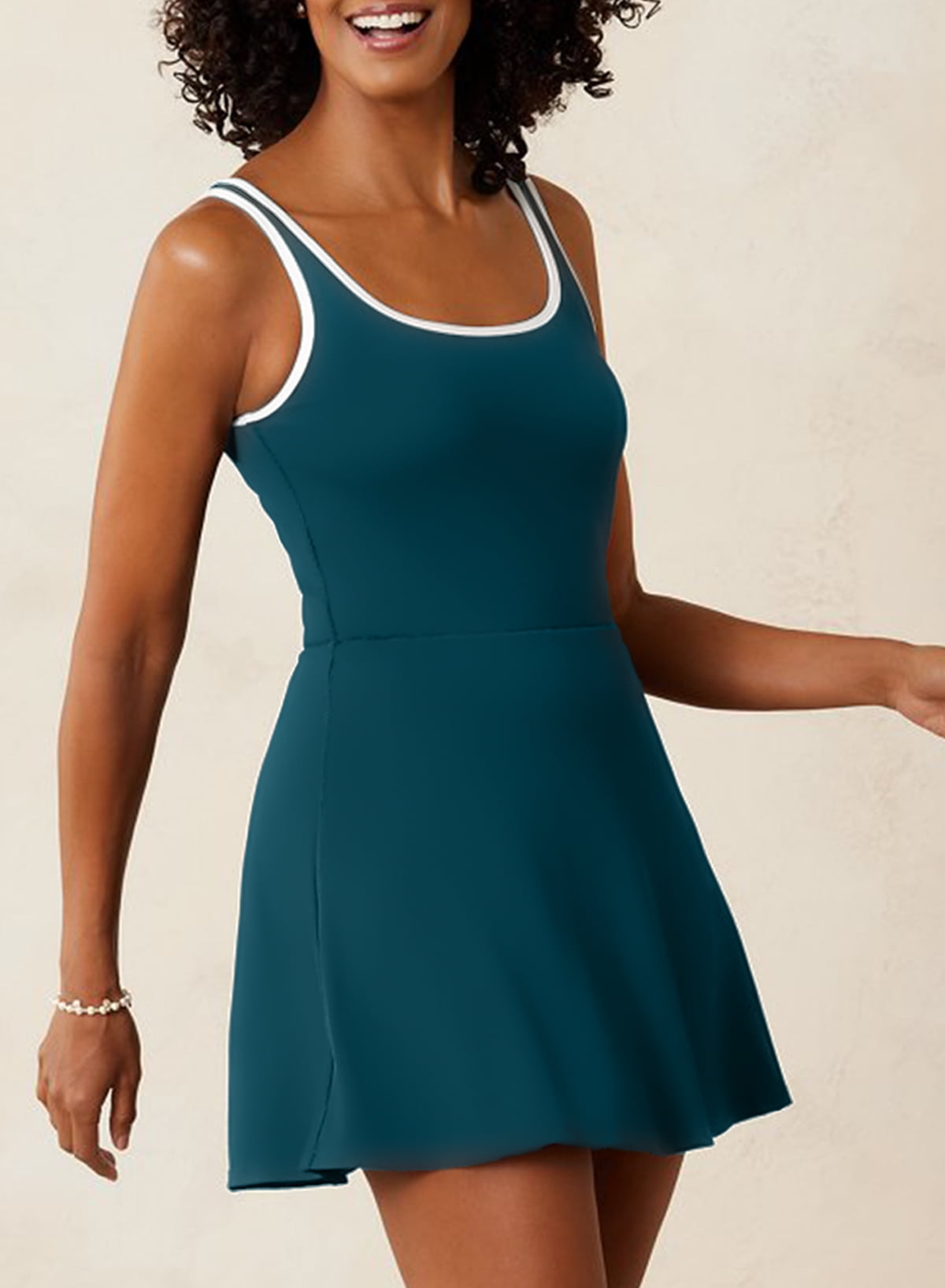 SHEWIN Swimsuit for Womens One Piece Bathing Suit Tummy Control Skirt ...