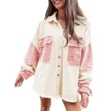 Free Assembly Women's Shirt Jacket with Gathered Sleeves - Walmart.com