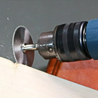 Viflosae 5x Circular Wood Cutting Saw Blade Discs + 2x Mandrel Drill ...