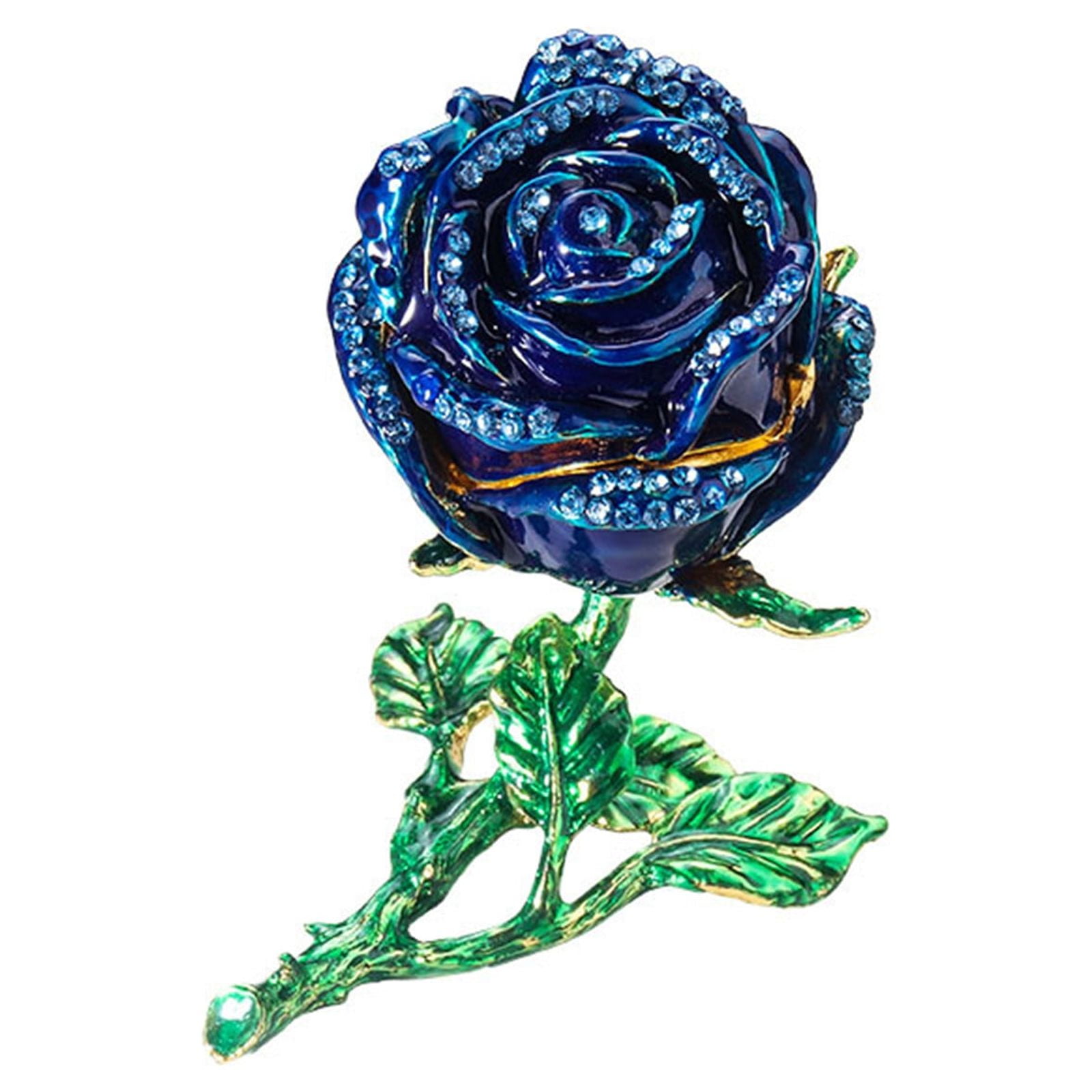 SHEYAGN Silk Flowersin Clearance Three Dimensional Alloy Magnet Rose ...