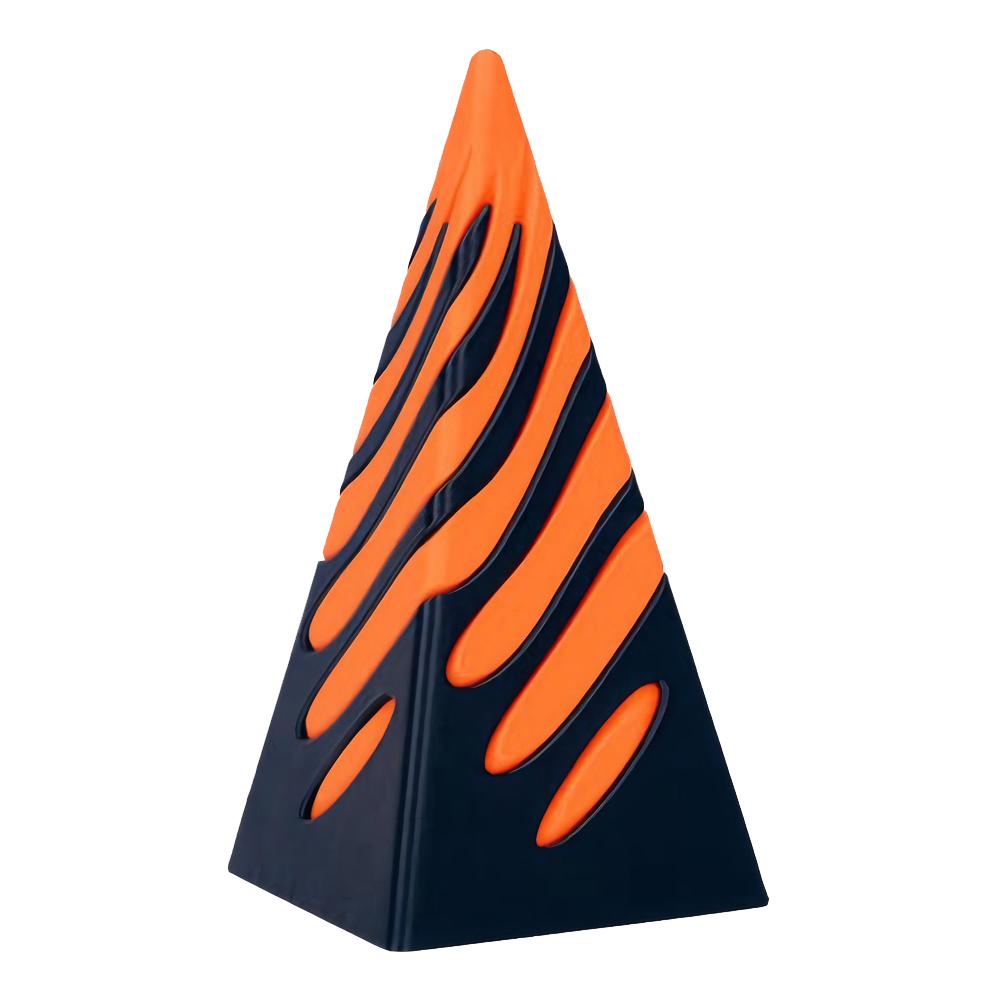 SHFUSZJ 3D Printed Spiral Toy Pass Through Pyramid Fidget Toy Desk Toy ...