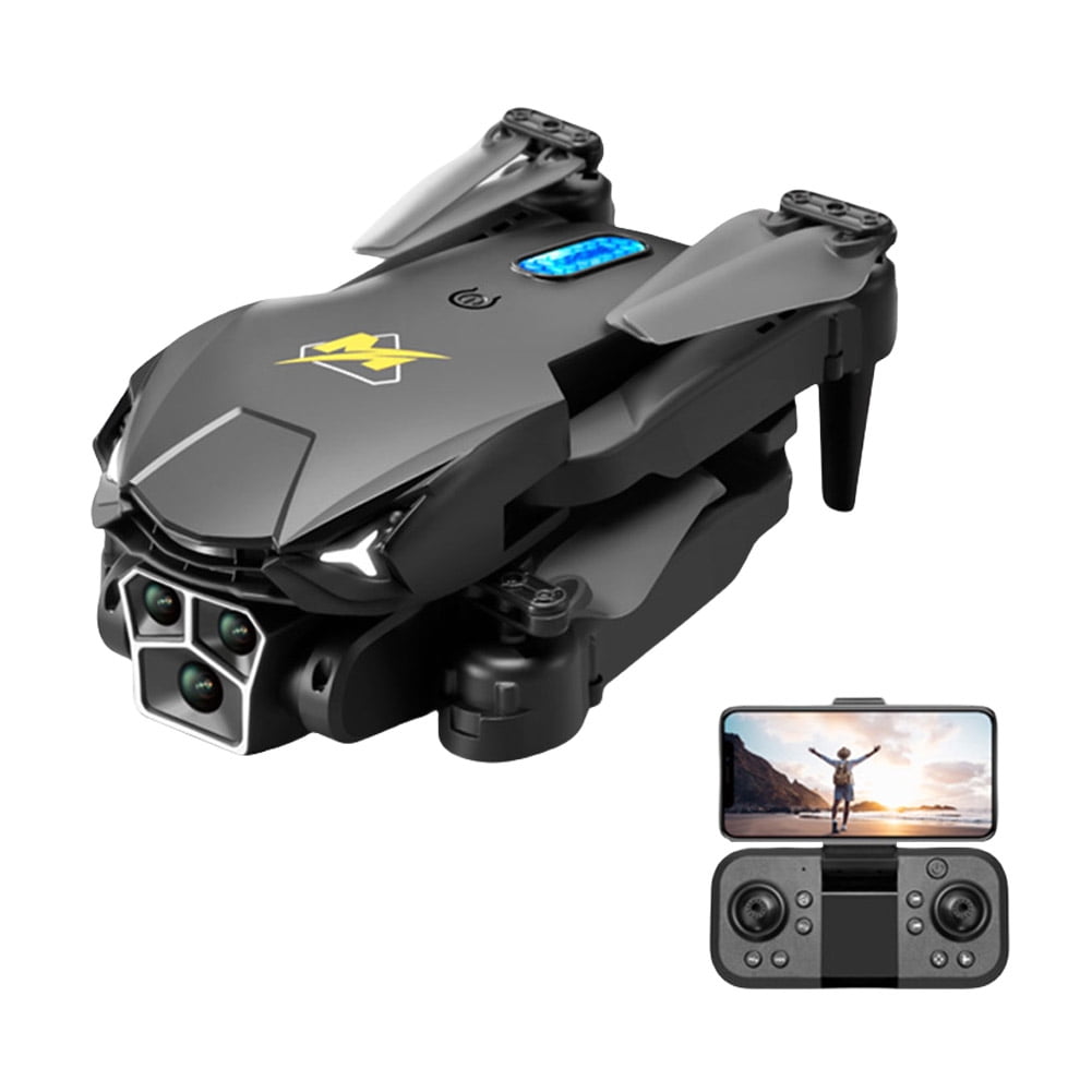 SHFUSZJ Triple Camera Foldable Drone Obstacle Avoidance RC Quadcopter ...
