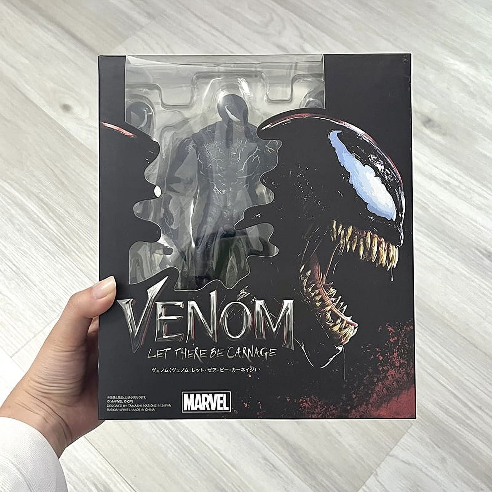 SHFiguarts Venom Red Carnage Action Figure Shf Venom 2 Let There Be ...