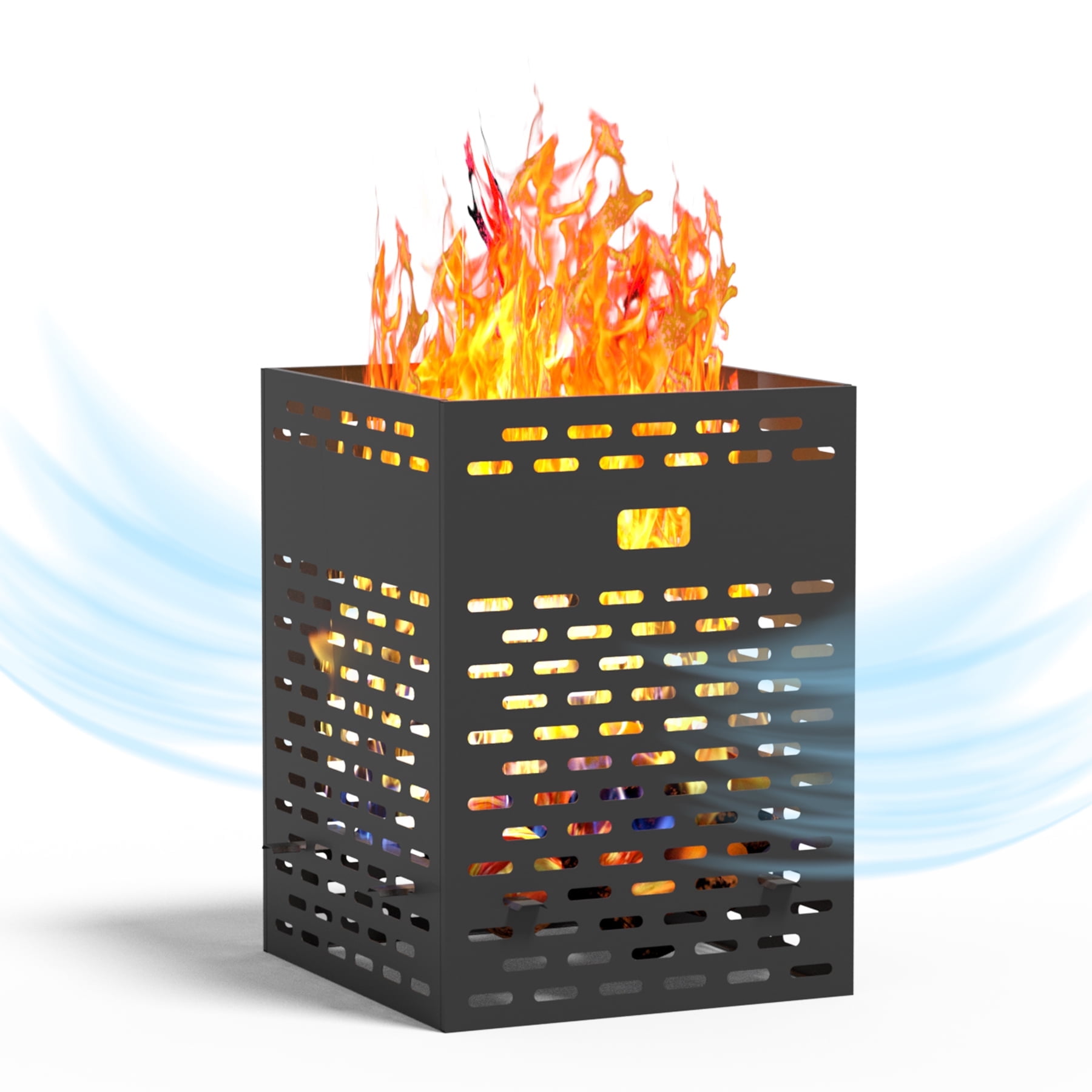 SHGJ&SOFT 63 Gallon Heavy Duty Burn Barrel, 2mm Thickened Metal Burning ...