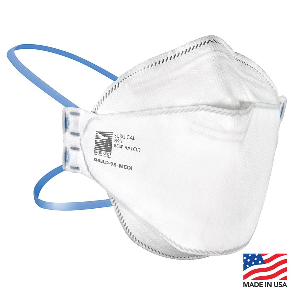 SHIELD-95-MEDI Surgical N95 Respirator Mask - Walmart.com