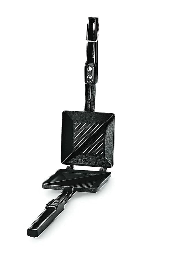 SHIFA CRAFT Aluminium sandwich gas toaster surya king NonStick Cut ...