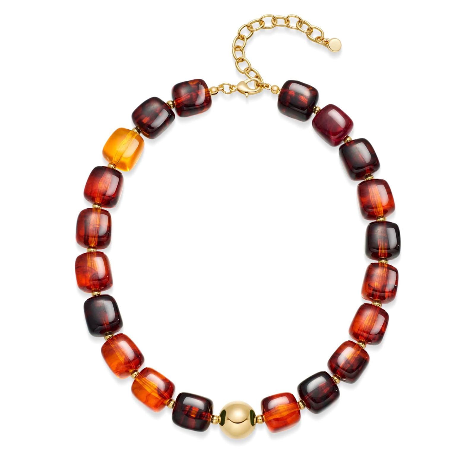 SHILINLANG Chunky Colorful Beaded Choker Necklace for Women, Summer ...