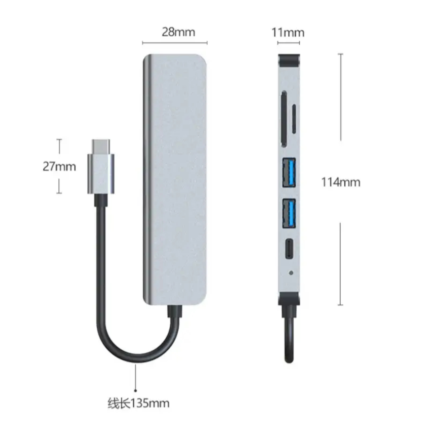 SHILIPHN 6-in-1 Versatile Multifunctional Dock with 4K HD Display and ...