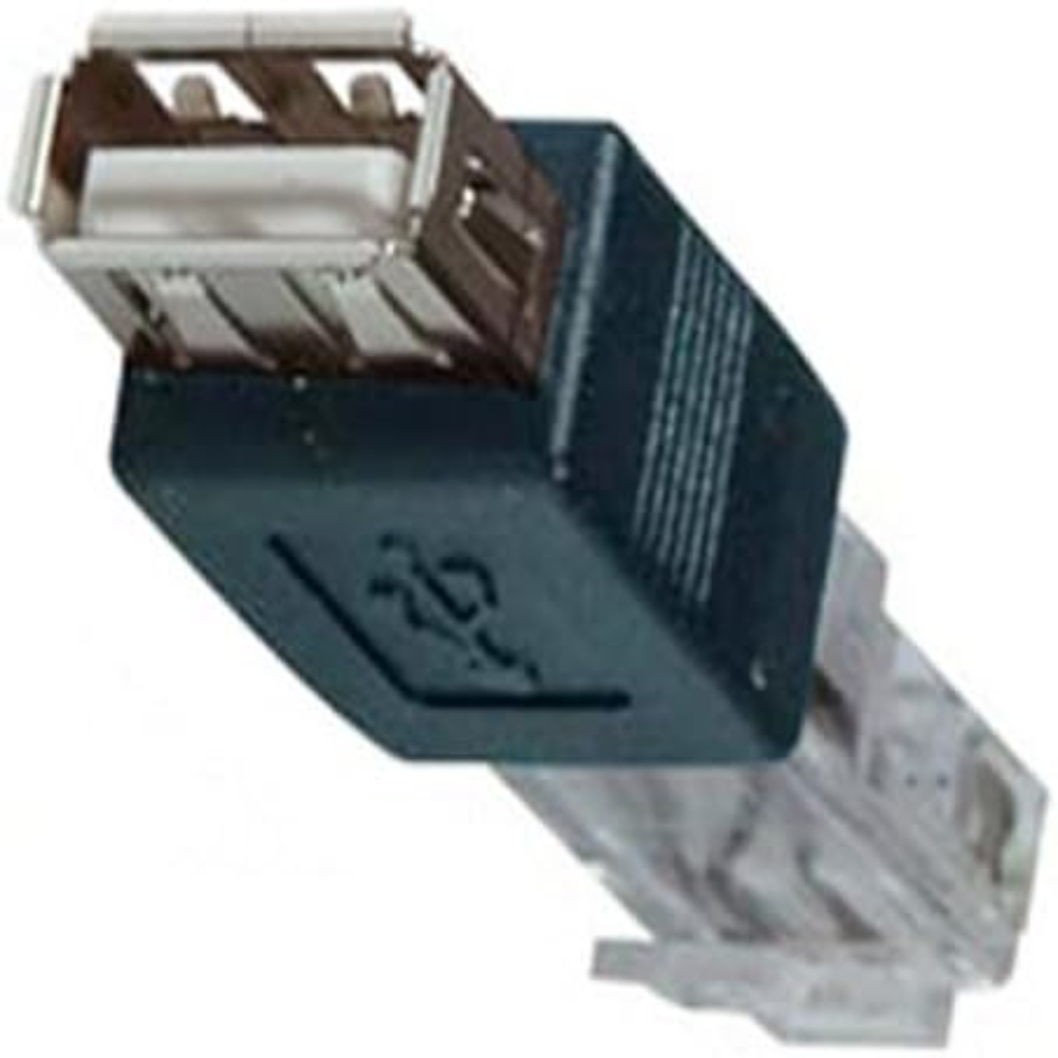 SHILIPHN Reliable High-Speed Crystal USB AF-RJ45 Connector - 2-Pack USB ...