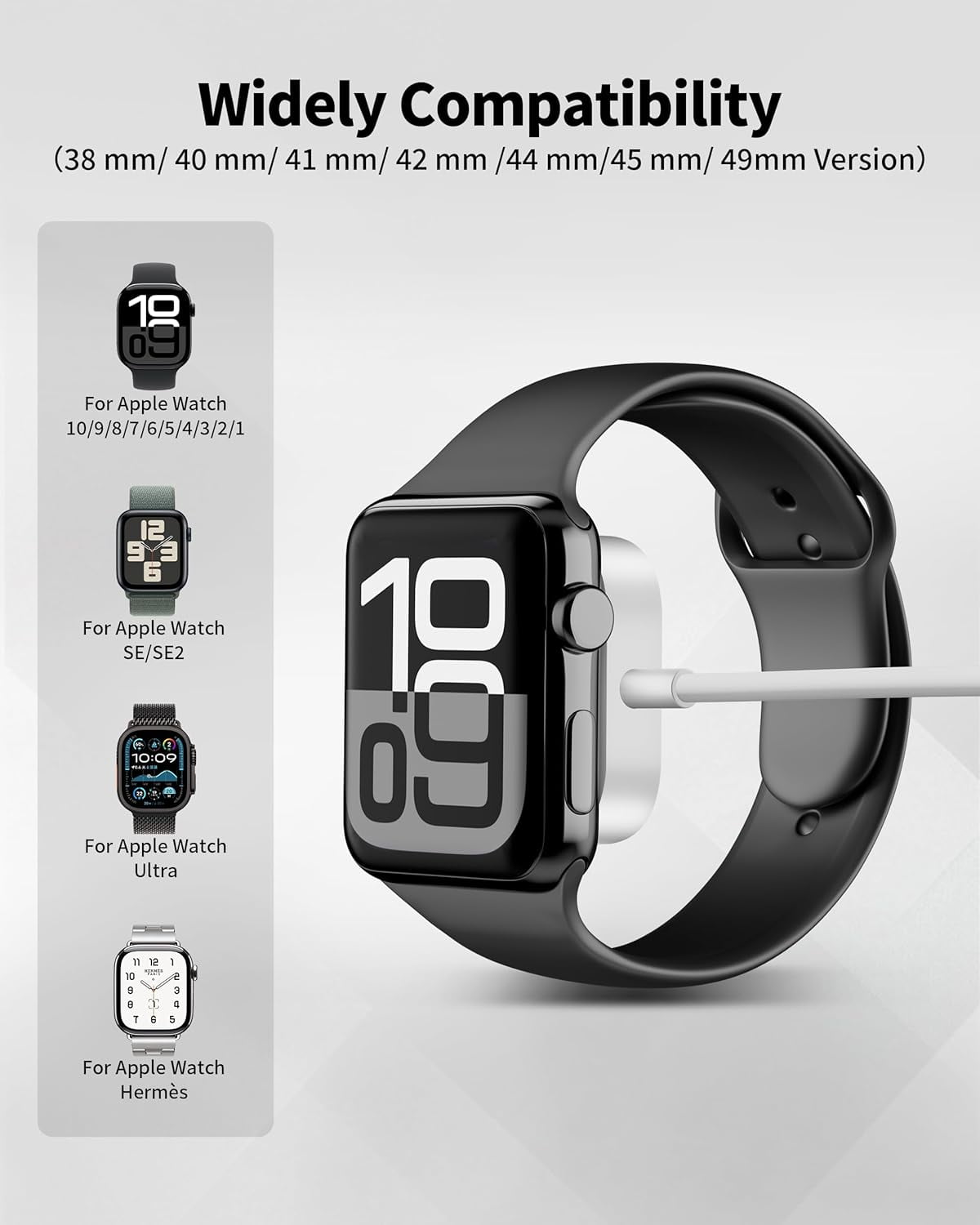 SHILIU-2025 Upgraded for Apple Watch Charger, Magnetic Wireless ...