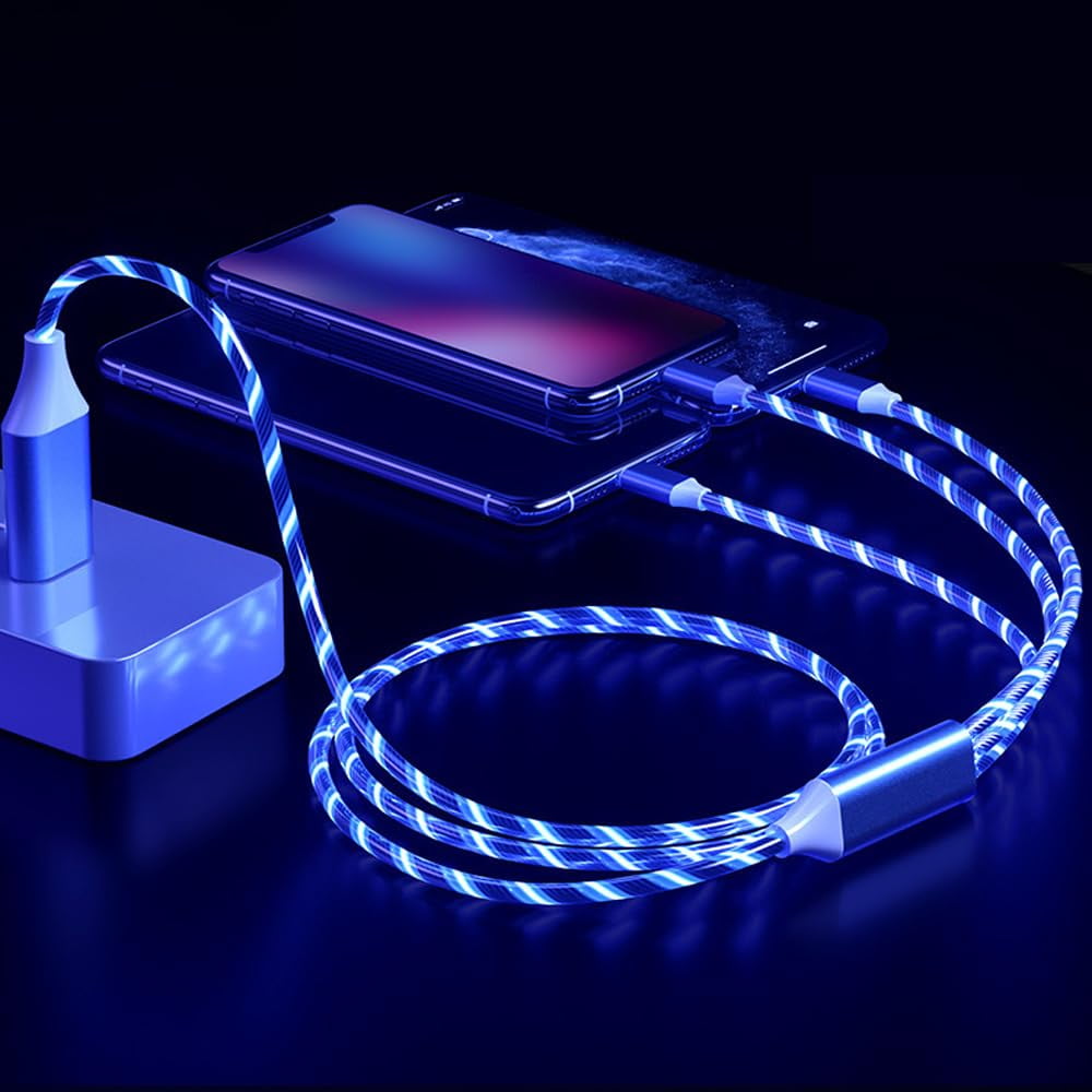SHILIU-3 Combinations Multi Ports Charger Cable USB A to USBC Micro PD ...