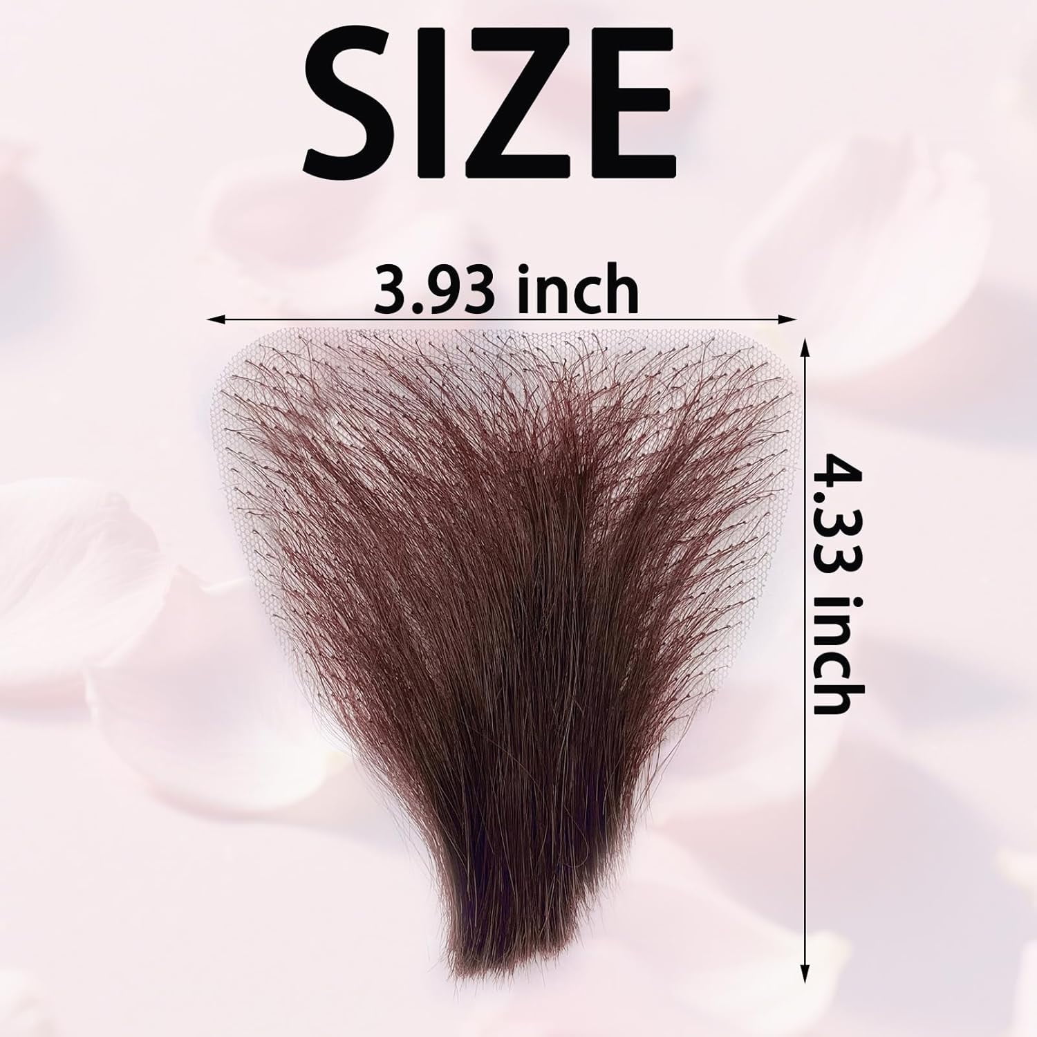 SHILIU-Fake Private Hair, Invisible Realistic Body Corporal Hairs ...