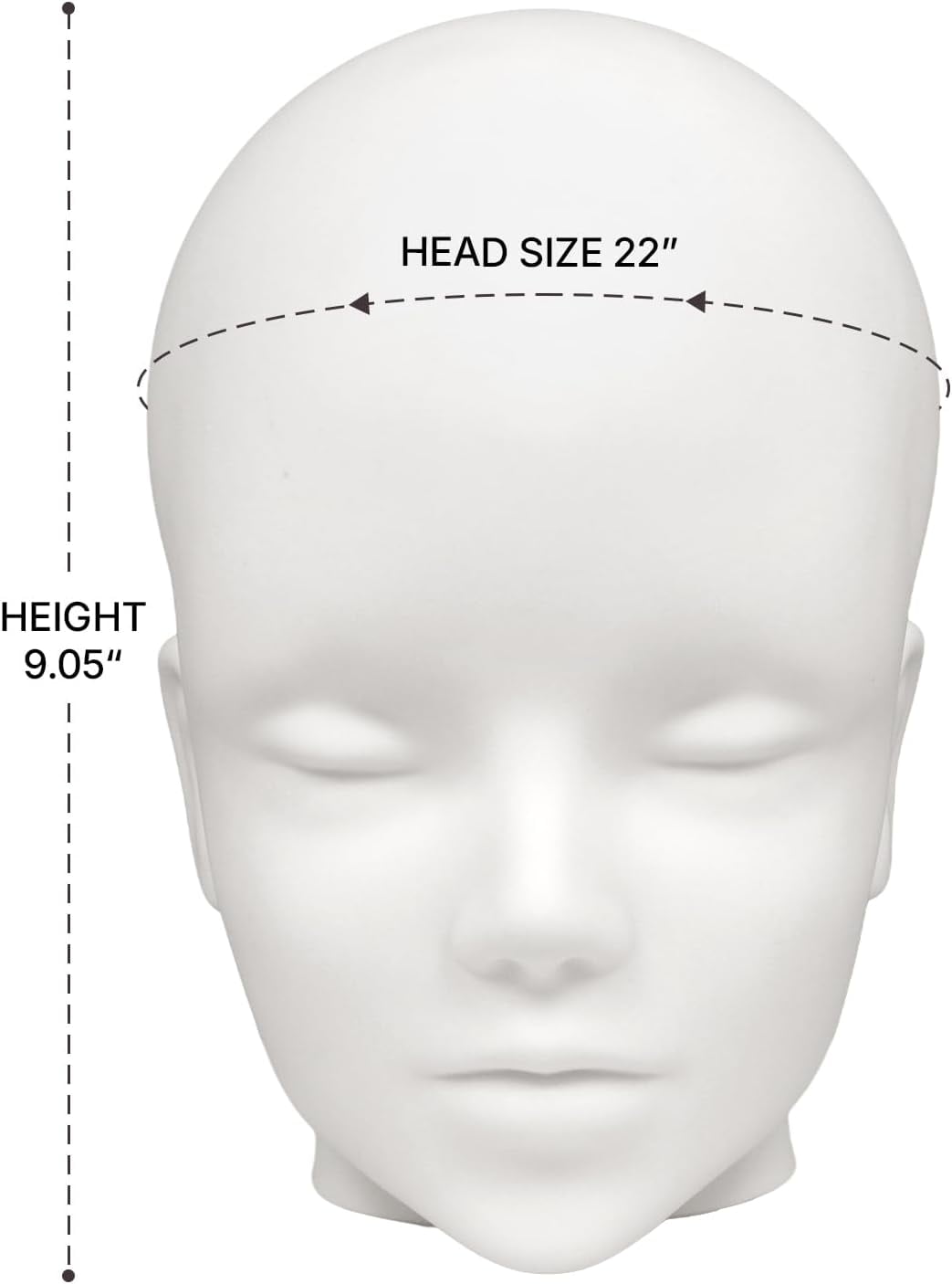SHILIU-Mannequin Head for Wig Making,Styling and Display,Pro Practice ...