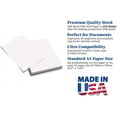 SHILIU-Premium A4 (8.3"x 11.7") Printer Paper - 28lb Bond / 70lb Text ...