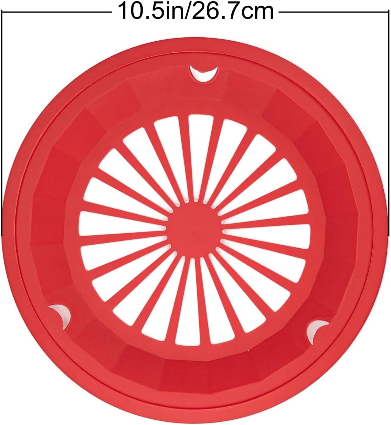 SHILIU-Sedmoon Reusable Plastic Paper Plate Holders 24 Pack 10" Heavy ...