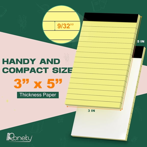 3x5 Notepads