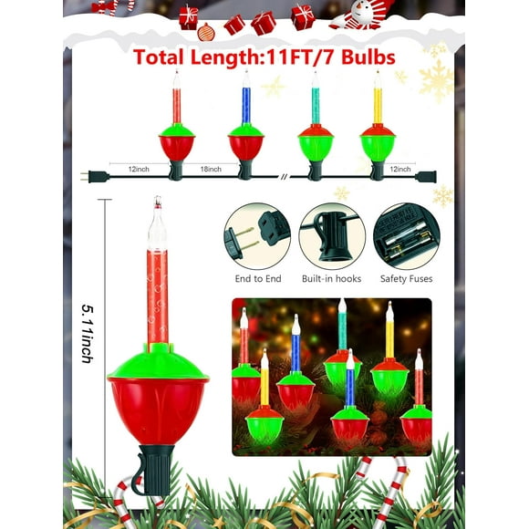 Bubble Light Christmas