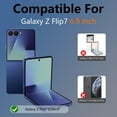 SHILIU-for Galaxy Z Flip7 Case, [Compatible with MagSafe] with 1× ...
