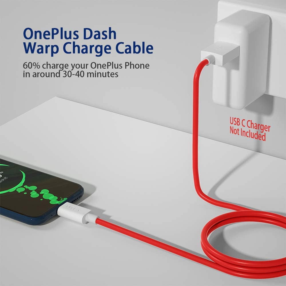 SHILIU-for SUPERVOOC USB-A to USB-C Cable for OnePlus 13/15/12/11 5G/10 ...