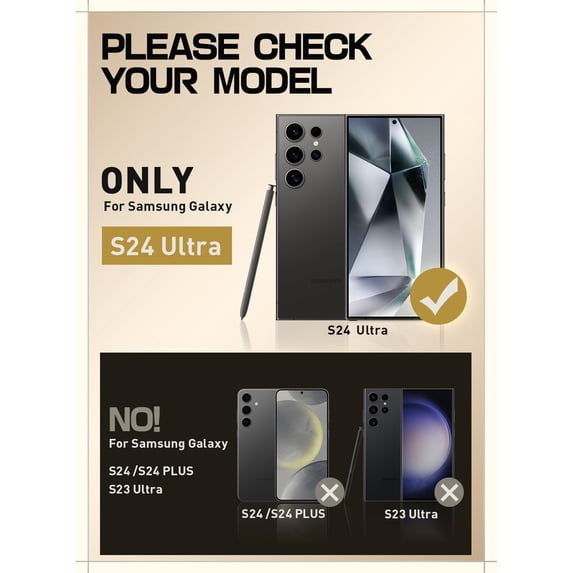 SHILIU-for Samsung Galaxy S24 Ultra Case with Stand, [Unicorn Beetle ...