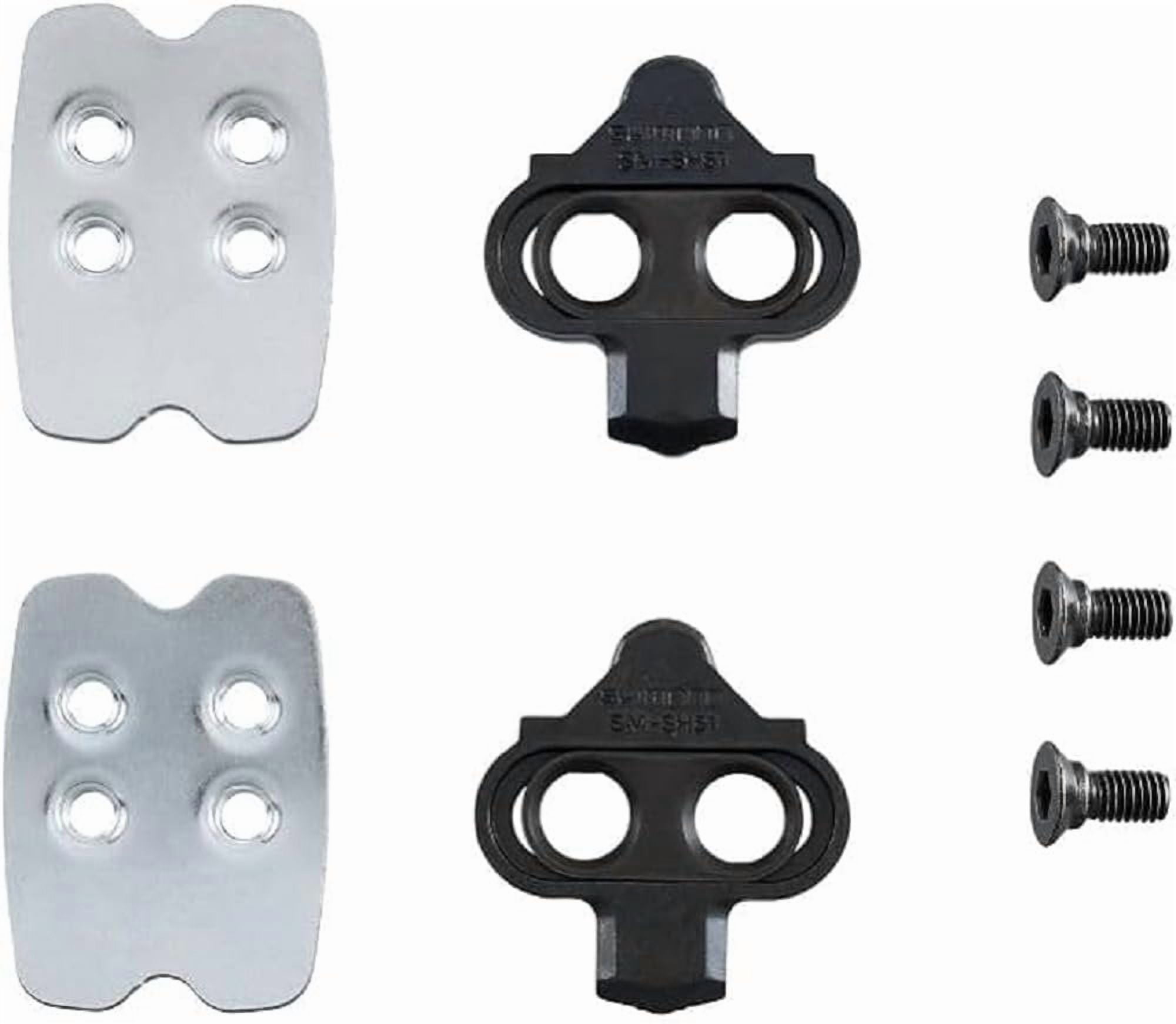 SHIMANO Pedal Adaptor SPD Bike Shoe Cleats Single Release Black SB ...
