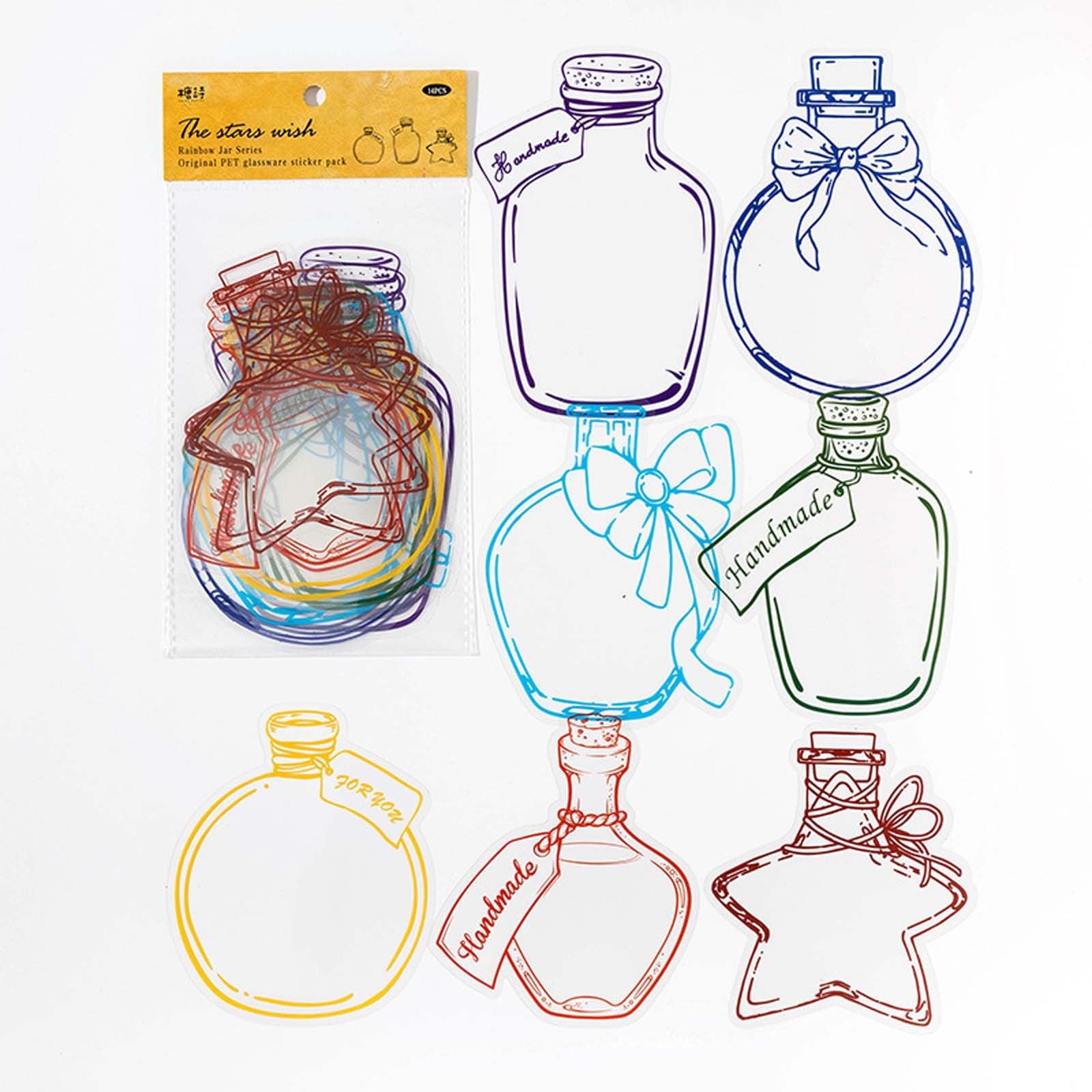 SHIMELE 14Pcs Transparent Dried Flower Bookmarks, DIY Homemade Bookmark ...