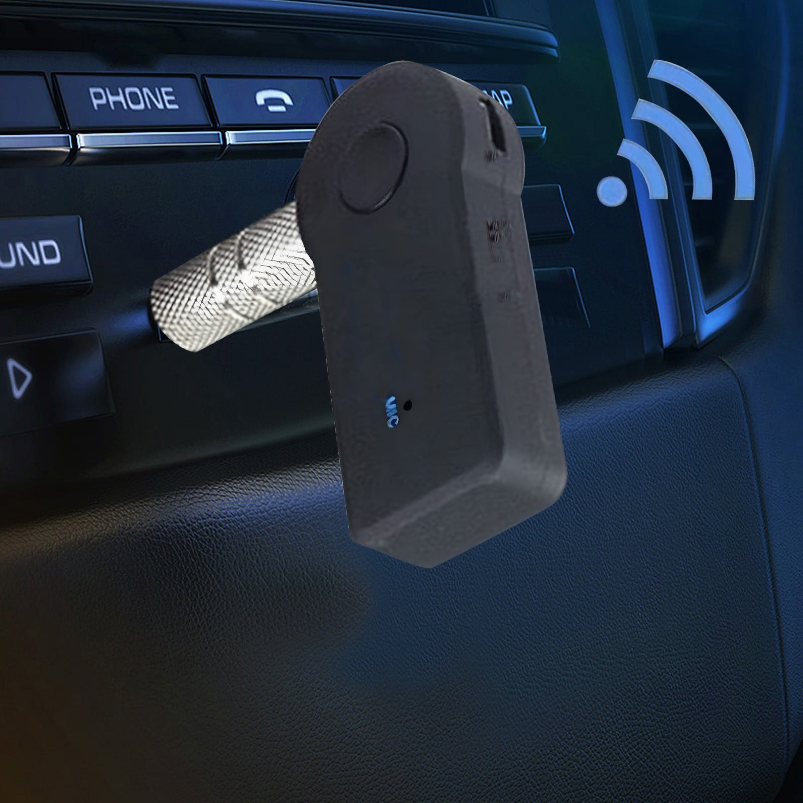 SHIMELE Bluetooth Audio Receiver Car Kit - Wireless 3.5mm AUX Adapter ...