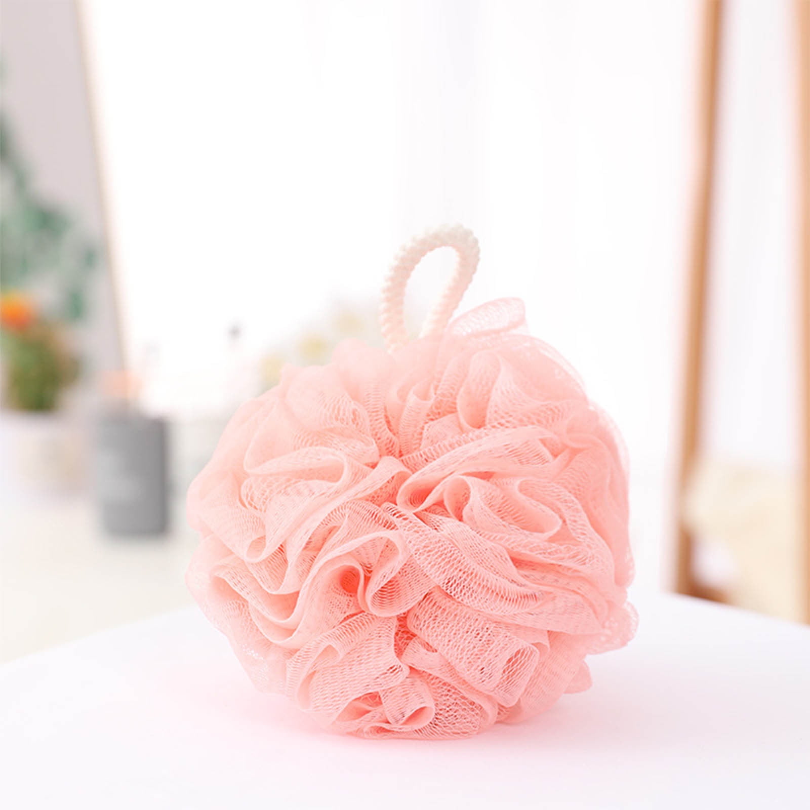 SHIMELE Loofah Bath Sponge Scrubber, Mesh Shower Loofah Sponge, with ...