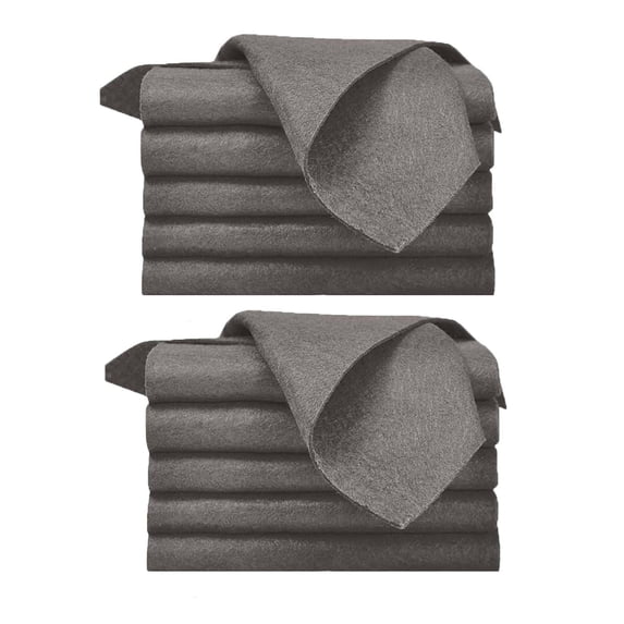 SHIMELE Household Microfiber Cleaning Cloths, Absorbent Lazy Rags ...