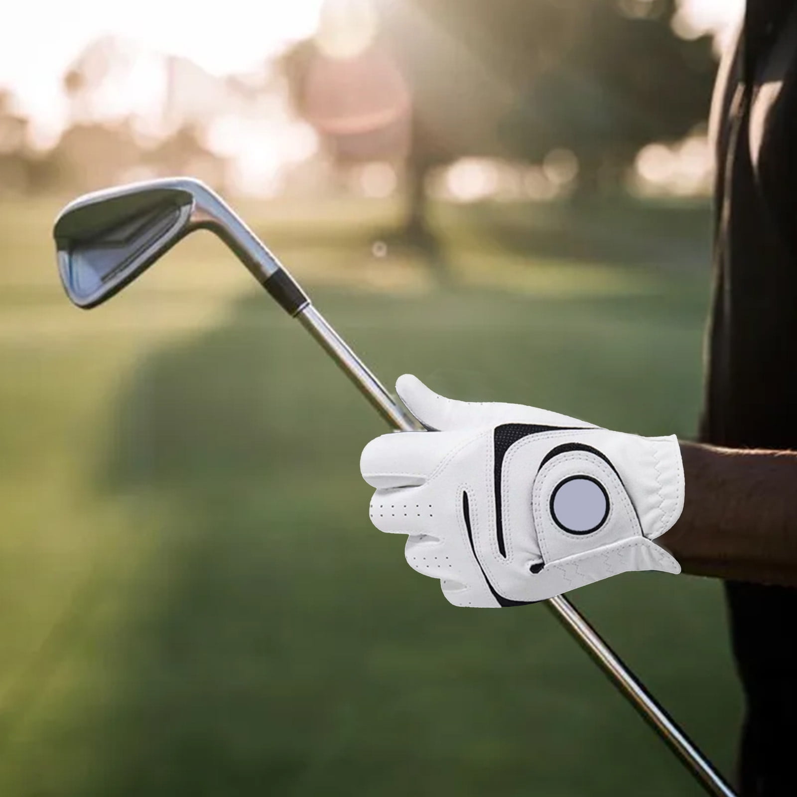 SHIMELE Left Handed Golf Gloves Slip Proof Durable Lambskin Breathable ...