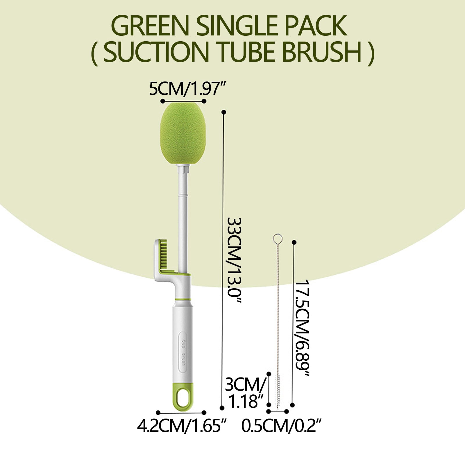 SHIMELE Long Handle Multi-function Cup Washing Brush - 3-in-1 Cleaning ...