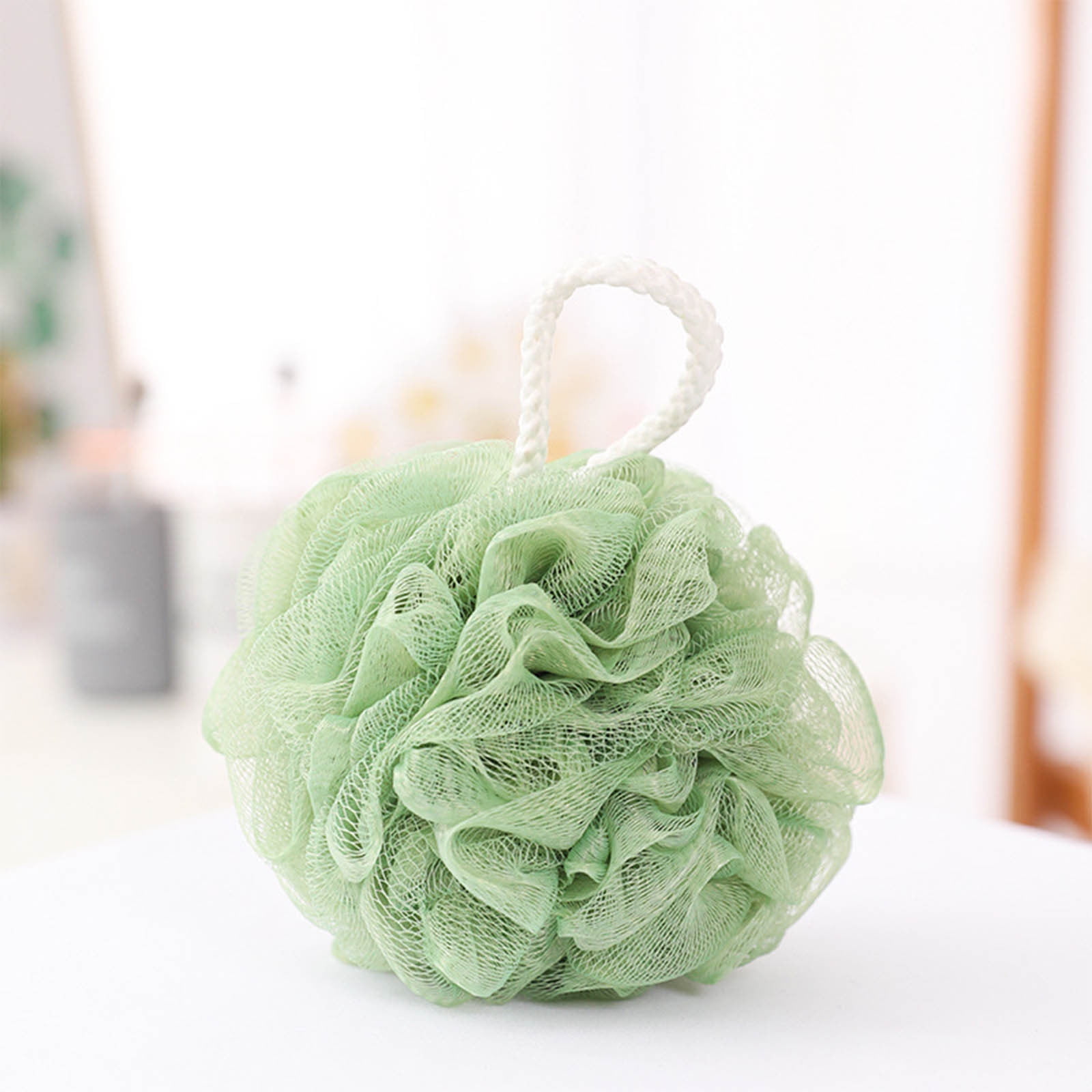 SHIMELE Loofah Bath Sponge Scrubber, Mesh Shower Loofah Sponge, with ...