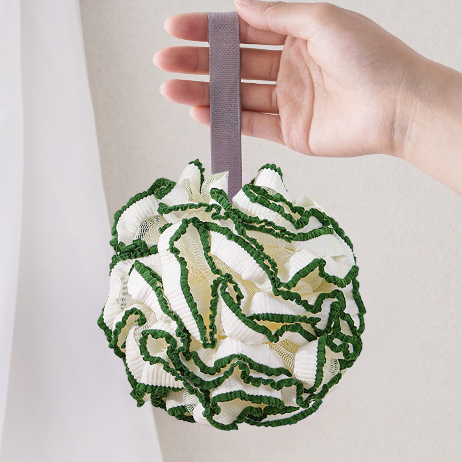 SHIMELE Loofah Bath Sponge Scrubber, Mesh Shower Loofah Sponge, with ...